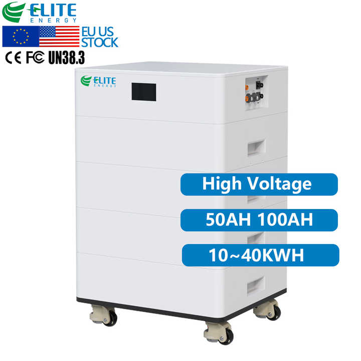 High Voltage Stackable Battery 5KWh 10KWH 15KWh 20KWh 30KWH LiFePO4 BESS Hv Lithium Battery Pack ...