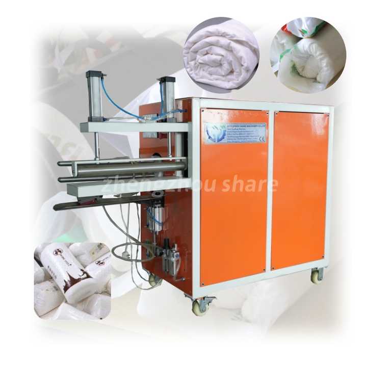 Quilt Roll Rolling and Packing Machine Comforter Rolling Machine ...