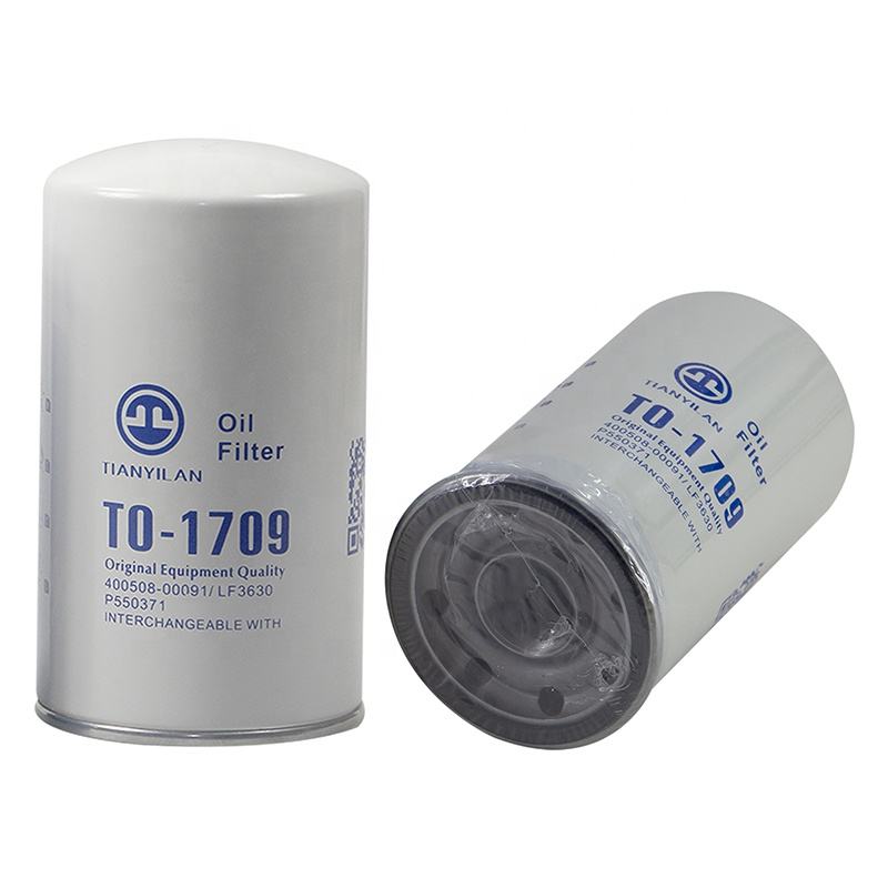 Excavator Bulldozer Engine Filter Oil Filter P550371 LF3630 B7039 ...