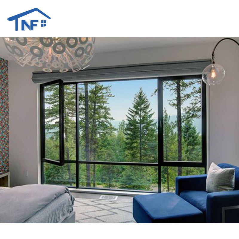 Modern Heavy-Duty 3Ft X 5Ft Aluminum Casement Windows Tempered Double ...