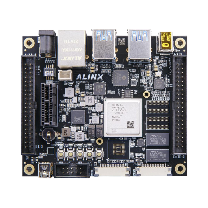 Zynq UltraScale+ ZU2CG FPGA Board with 2GB DDR4 Vitis AI Gigabit ...