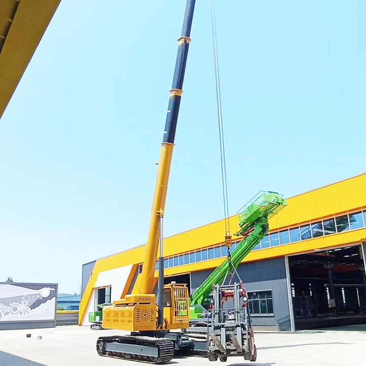 3 Ton Heavy Load Spider Crane with Stable Crawler Base Powerful Spider ...