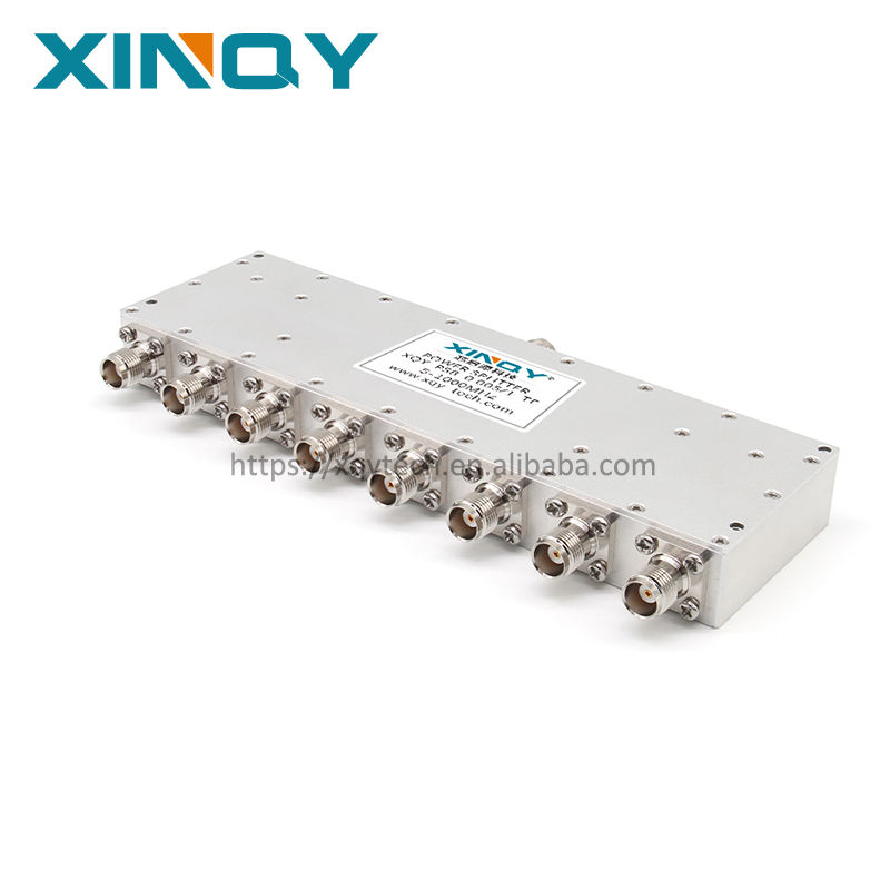 XINQY 8 Way RF Power Splitter Divider 0.005 to 1GHz TNC Female Low Loss ...