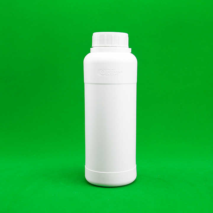 500/1000ML HDPE White Dissolving Agent Plastic Bottle With Large Mouth ...