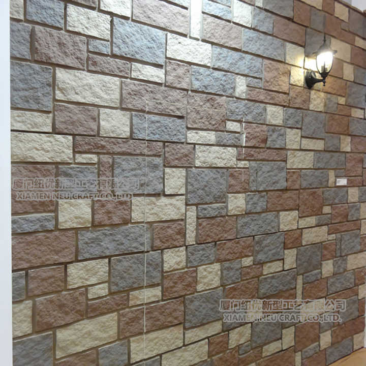 Polyurethane Foam Alternative Stone 3D Artificial Stone Pu Stone Indoor ...