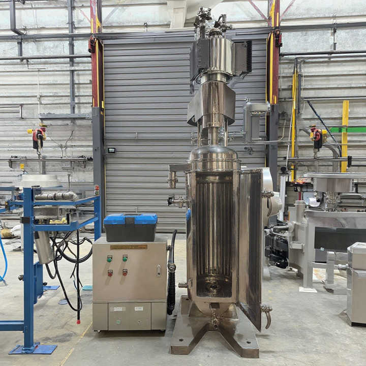Coconut Oil Tubular Centrifugal Separator Machine with Premium Bearings ...