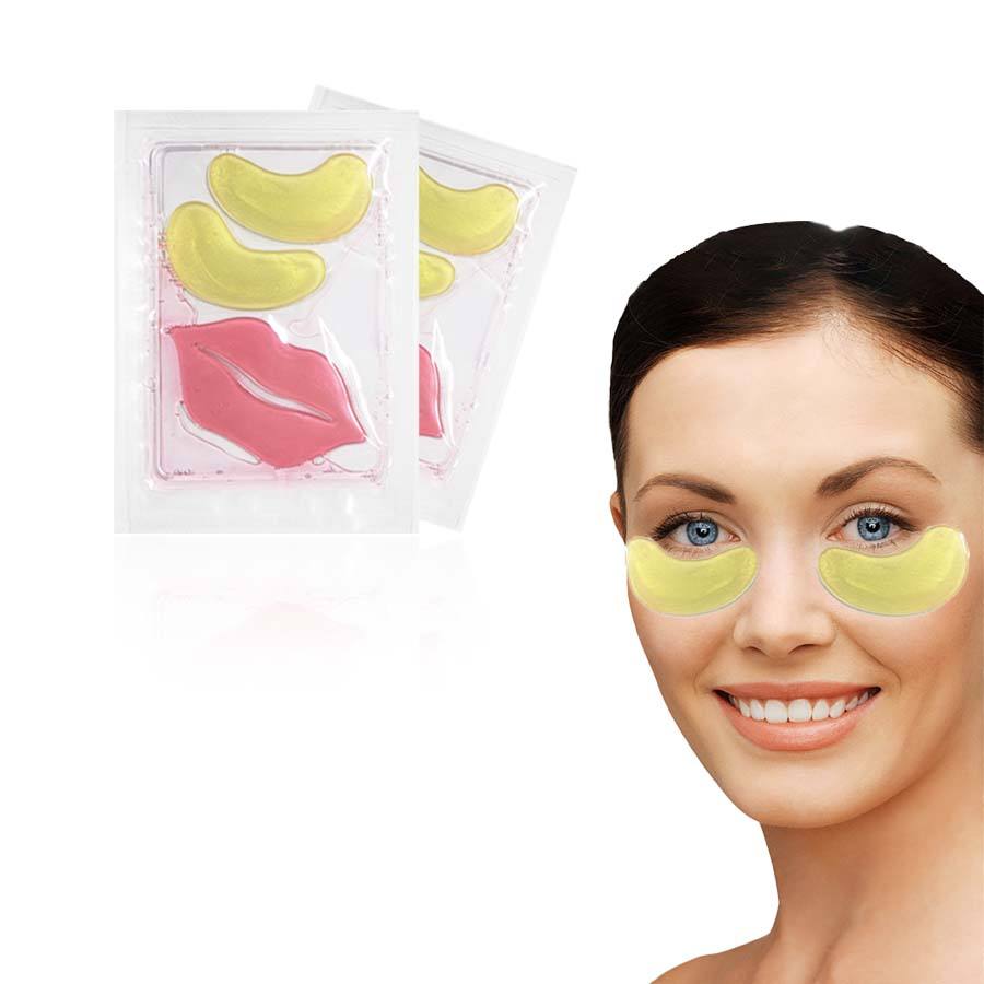 Bridal Eye Lip Mask Combo Collagen Eye Patches Moisturizing Lip Mask ...