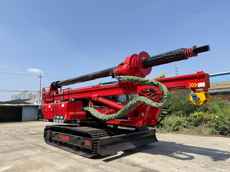 DR-130 Hydraulic Rotary Piling Rig - High Torque Drilling