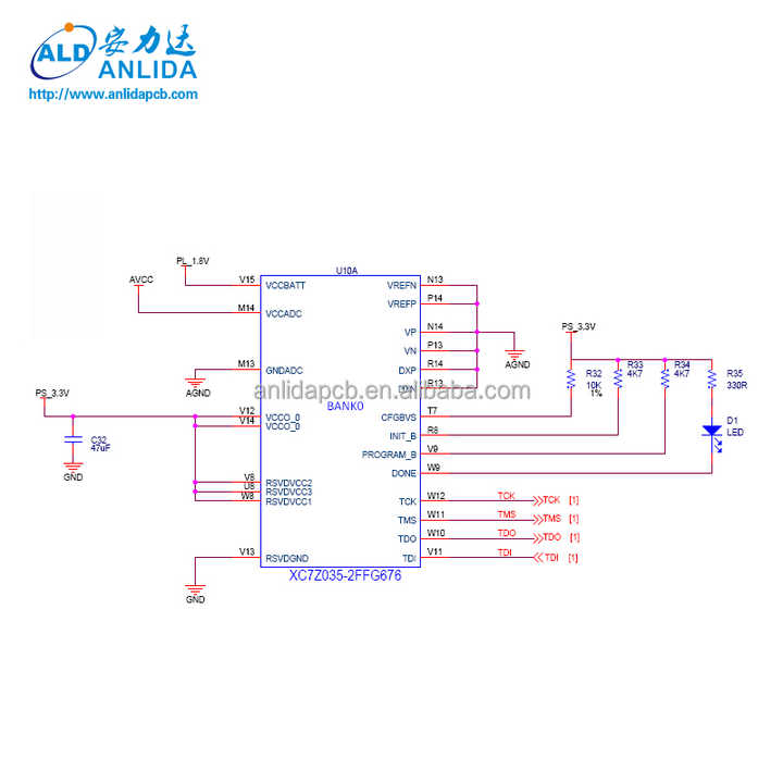 PCBA PCB Circuit Board Schematic Copy Services - 1-40 Layers
