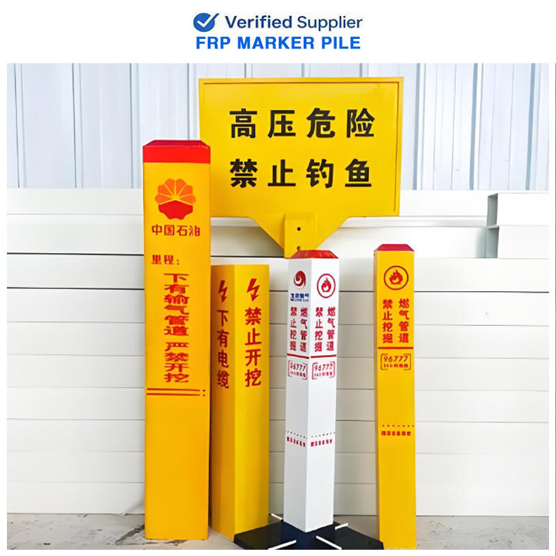 TENGJUN FRP Marker Post & Fiberglass Sign Board with Pultrusion ...
