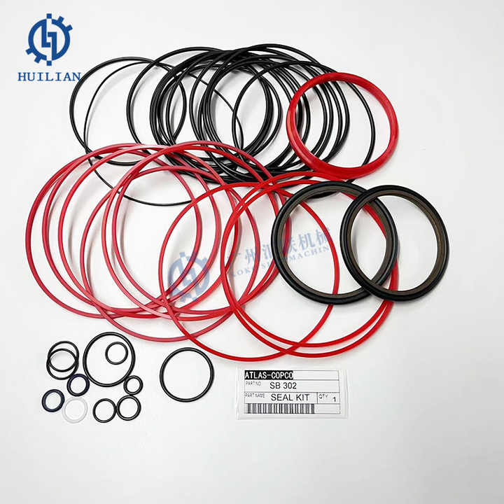 Construction Machinery Parts Seal Kits for Hydraulic Breaker Oil Seal ...