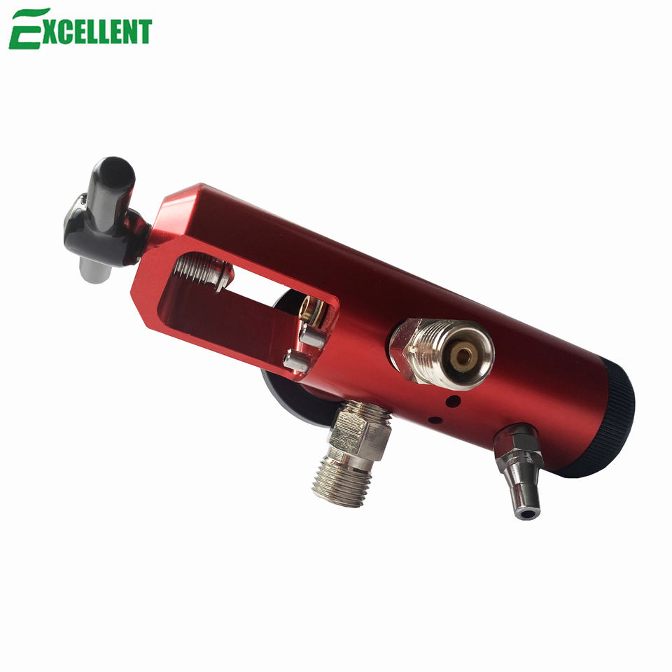 EMS Medical Oxygen tank Pressure Regulator CGA870 Click Style, Flow 0 ...