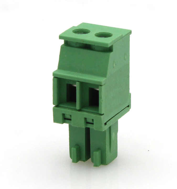 Vertical Side Entry 90 Plug 3.81mm 3.5mm Pluggable Terminals Block ...