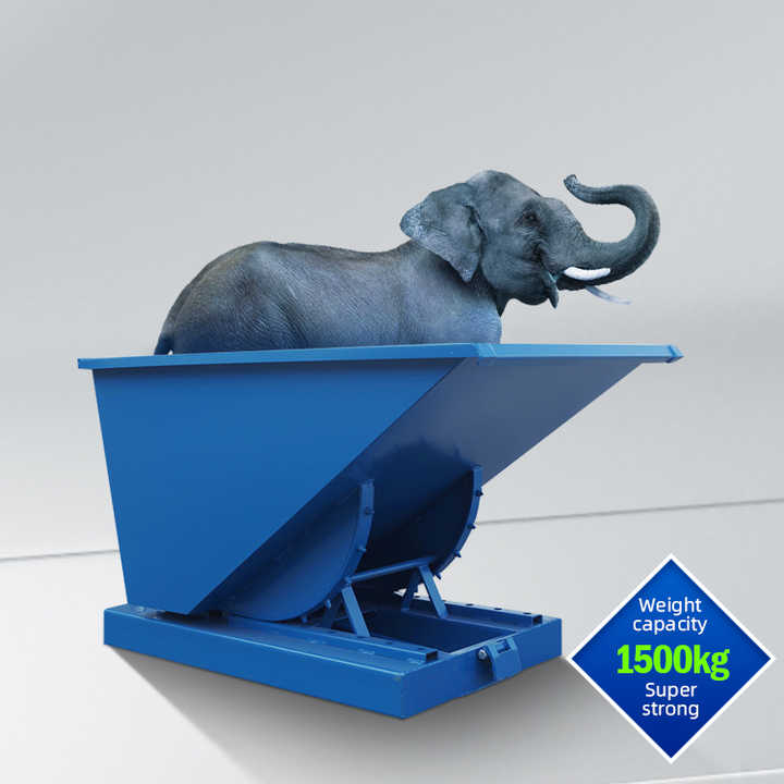 Self Tippers Bins Tipping Skips Waste Treatment Forklift Tipping ...