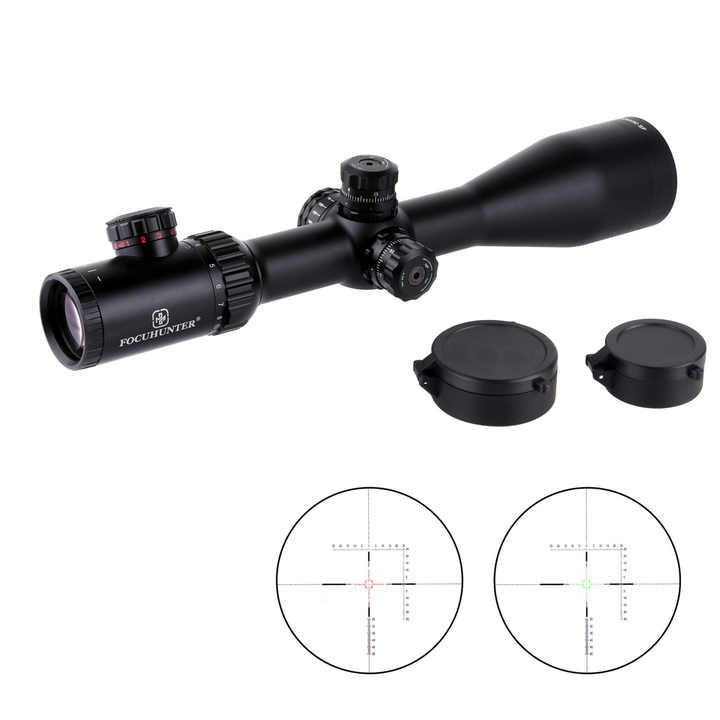 FOCUHUNTER Optics Sight 4-24x50E SFP Scope Hunting Scopes IP67 ...