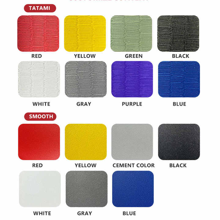 IJF Standard 4Cm Leather Wrestling Anti-slip MMA Grappling Judo Tatami ...