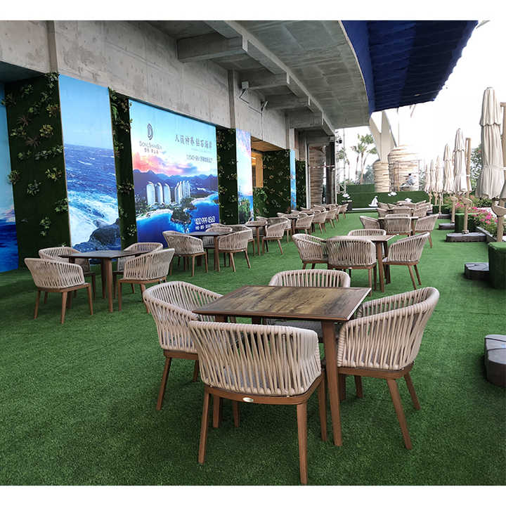 Shop Our Modern Design Weaving Rope Rattan Outdoor Furniture