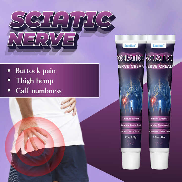 Best Seller Sumifun Sciatica Cream - Treat Hip Neuralgia