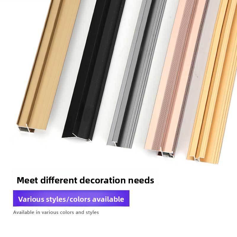 4mm I-Shaped Corner Anodized Aluminum Alloy Card Strip Decorative ...