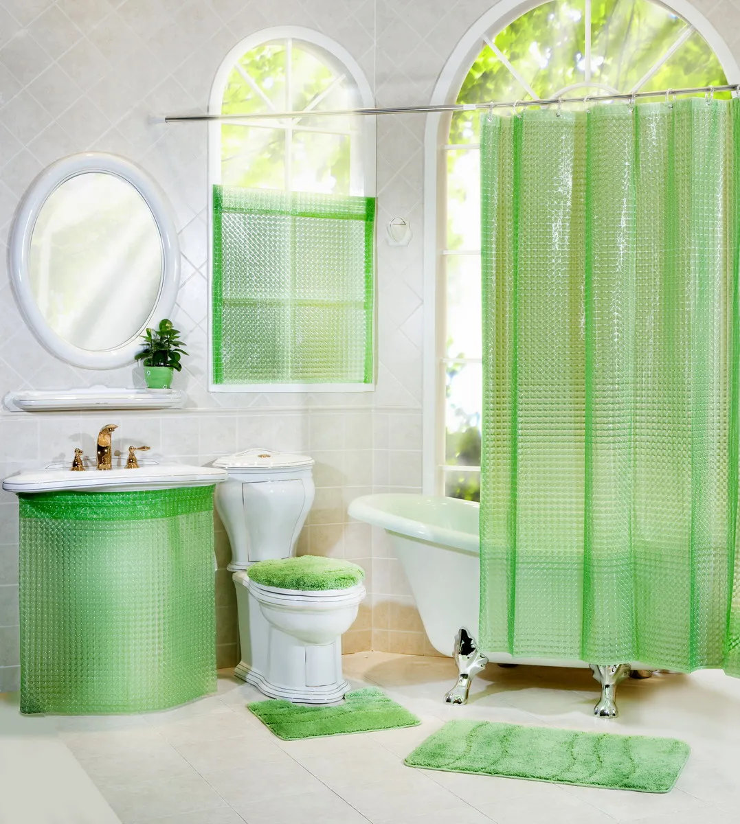 Plastic curtains for bathroom store