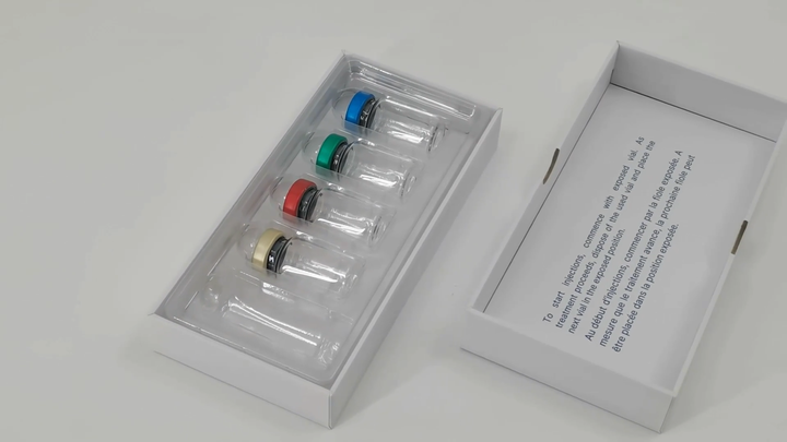 Custom Logo Luxury Peptide Vial Packaging Paper Gift Box