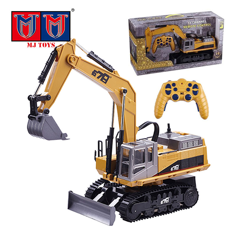 1 14 Full Metal Hydraulic Toy Remote Control Cat Sany Hydraulische Mini Caterpillar Rc Excavator Toy