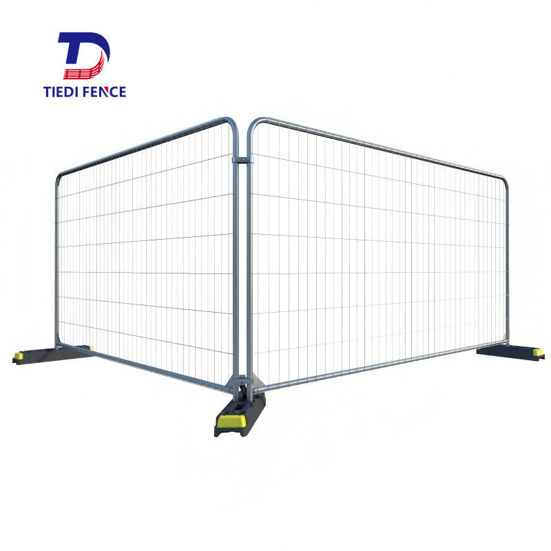 UK Compliant Temporary Construction Fence Panels with Galvanized Welded ...