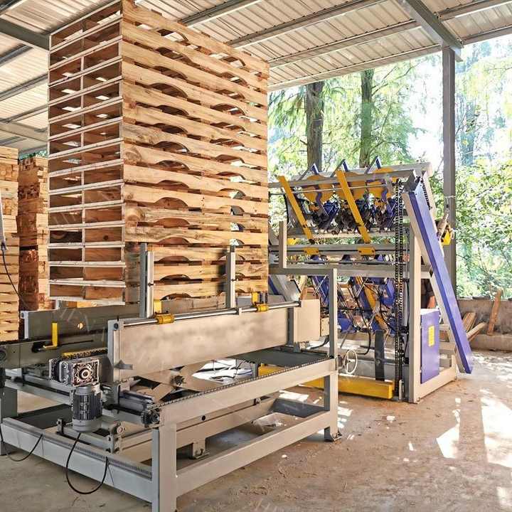 Euro Pallet Making Machine - Automatic Wood Pallet Production Line