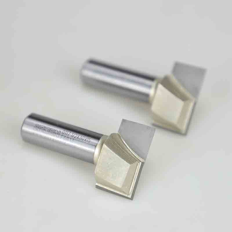 Dao Làm Sạch Đáy Dao Shank Bề Mặt Bào Gỗ Phay Router Bits Đáy Phẳng Là ...