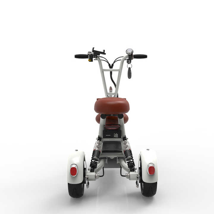 3 Wheel Electric Tricycle 48v 400w E Bike Folding Electric Bike ...