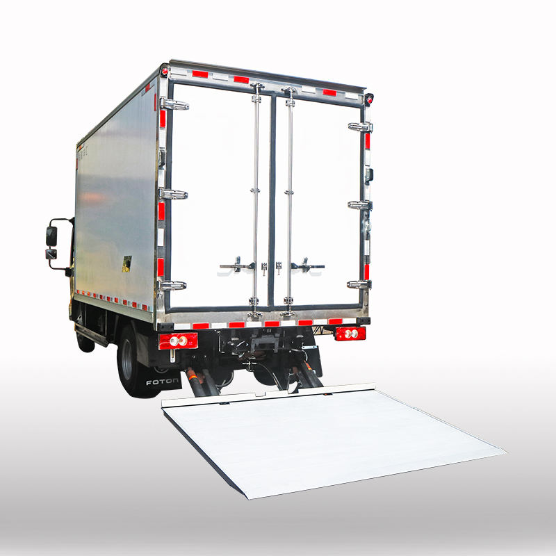 Truck-Mounted Hydraulic Tail Lift 1.5 Ton Capacity Durable Aluminum ...