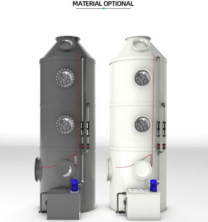 High Efficiency Absorption Column - Industrial Gas Scrubber
