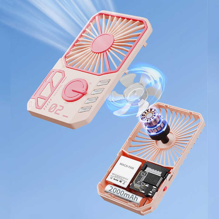 Summer Cooling Angry Portable air Conditioning Fan Packaging Gift Box ...