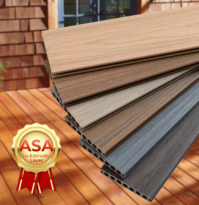 ASA New Waterproof Modern Composite Decking Outdoor WPC Deck Custom ...