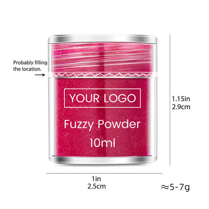 Fashion Tips Fuzzy Flocking Velvet Nail Art Glitter Carving Powder ...
