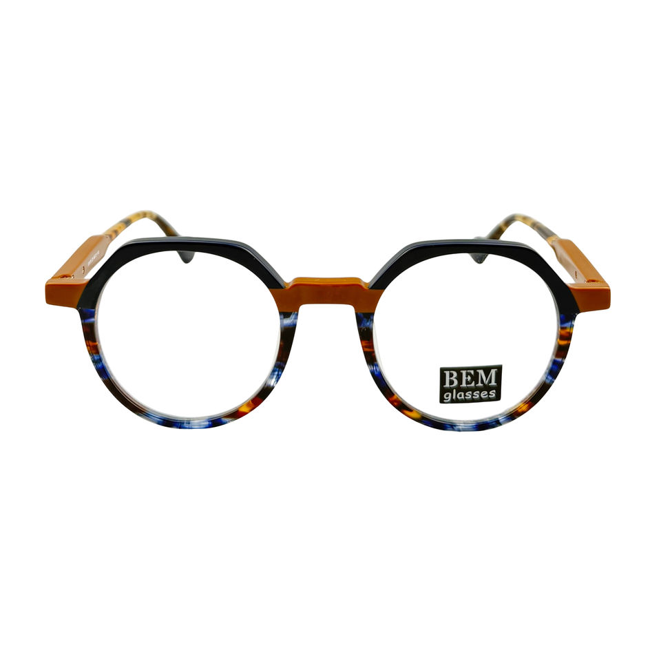 BEM Matte Multi-Color Acetate Lightweight Comfortable Full-Rim Unisex ...