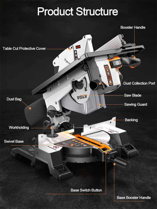 Multifunctional Table Saw - Precision Woodworking Tool