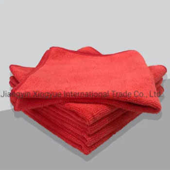 80% Polyester 20% Polyamide 300GSM 40cm*40cm Microfiber Cleaning Cloth ...
