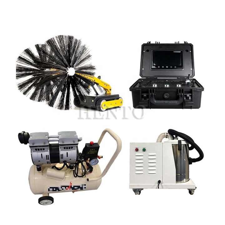 Stainless Steel Duct Pipe Cleaner / Air Duct Cleaning Robot / Ac Duct ...