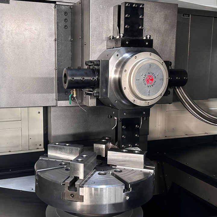 Hardford VTC85A Vertical CNC Lathe 4-Station Turret High-efficiency CNC Mill-Turn Lathes Centers ...