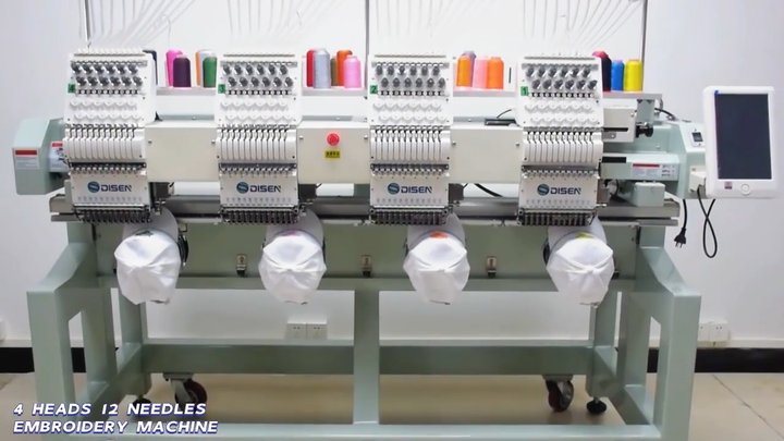 Supplies Four Head Multi Needles 12/15 Pins Automatic Computerized ...