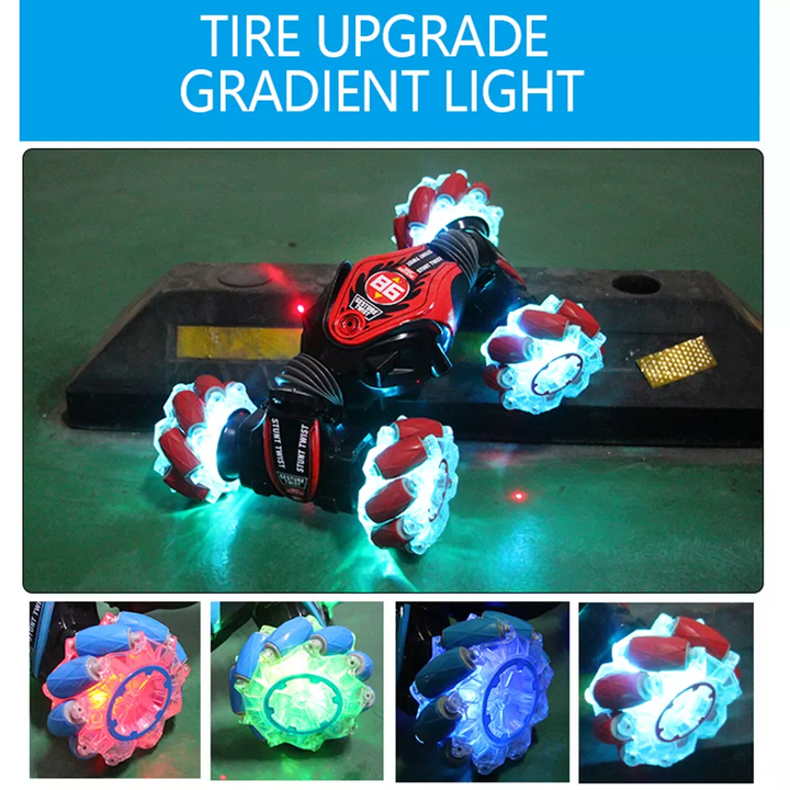 Remote Control Stunt Climbing Car Double Side Driving Gesture ...