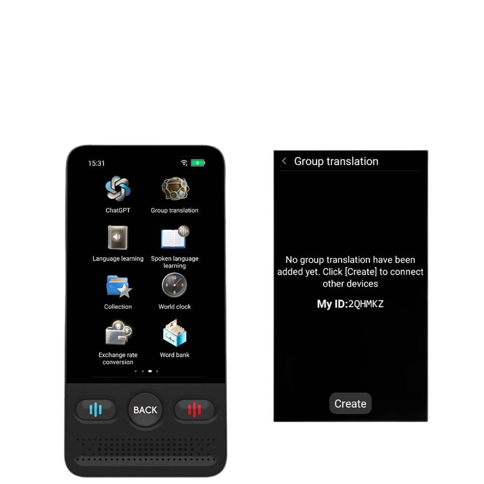 New T13/T21 Intelligent Translation Machine Portable Offline Translator ...