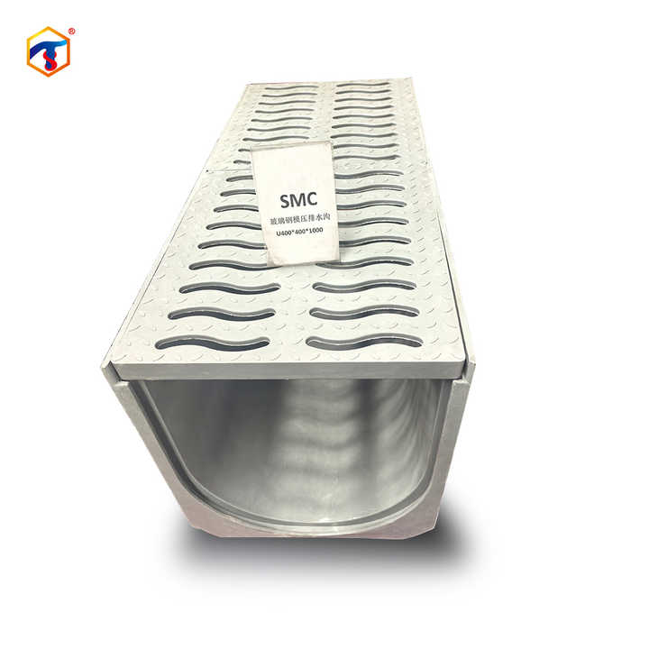 U-Drainage Ditch/Channel Gutterway/Drain Trench FRP Fiberglass ...