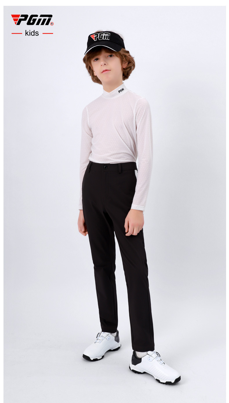 PGM YF408 boys tee-shirts long sleeve dressed shirts for kids-企业官网