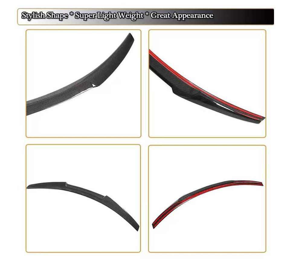 Rear Trunk Spoiler Wing Body Kit for BMW 2 Series F22 220i 228i 230i ...