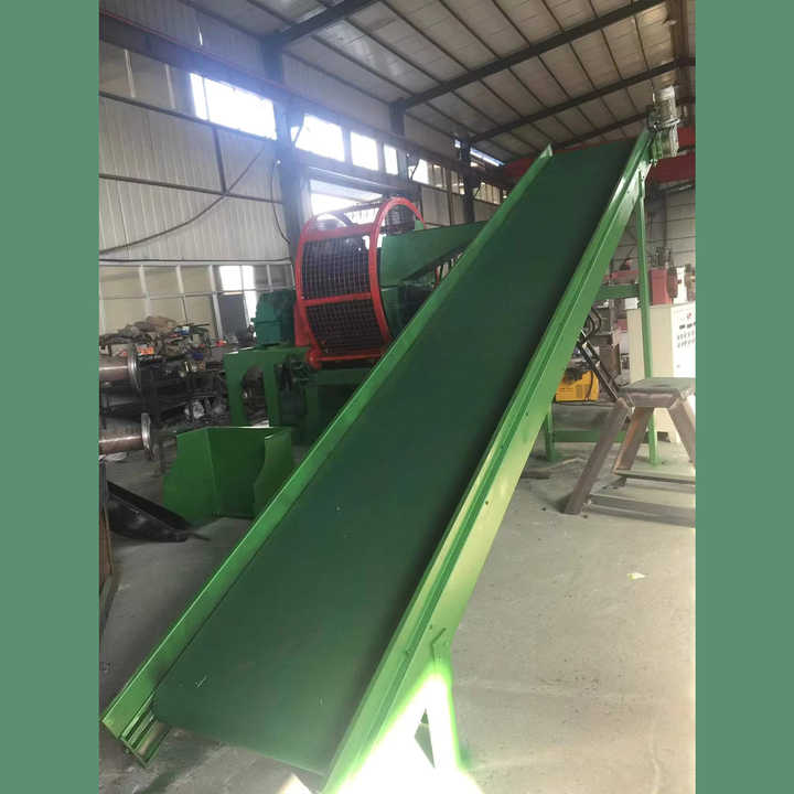 Car Tyre Scrap Waste Shredder Tire Recycling Rubber Processing Machine ...