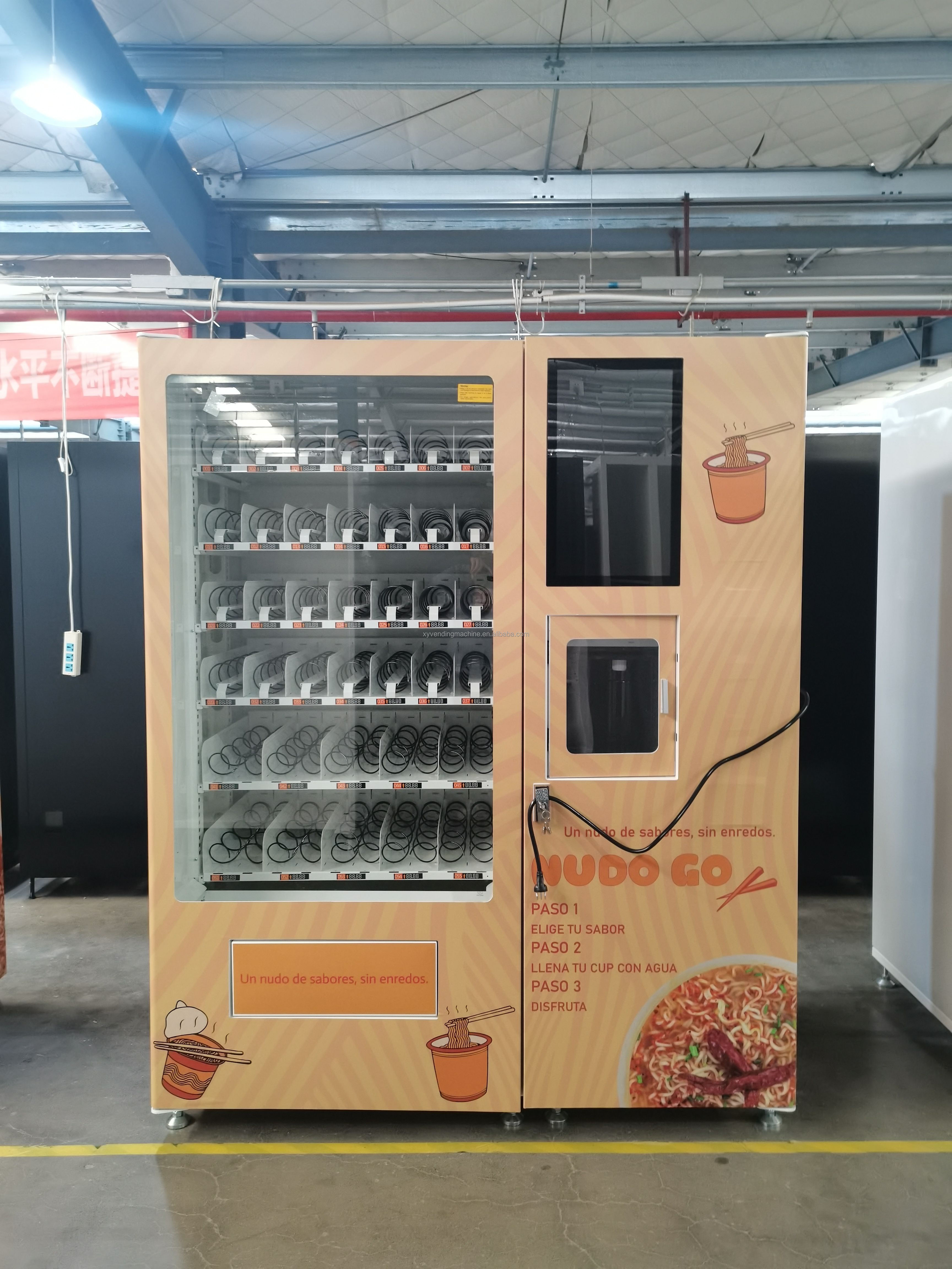 Ramen Vending Machines - Instant Noodle Dispensers