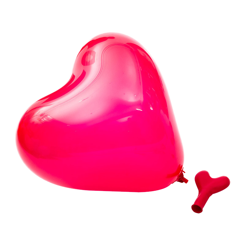 Heart Shape 10inch Latex Balloon Happy Valentine's Day Wedding ...
