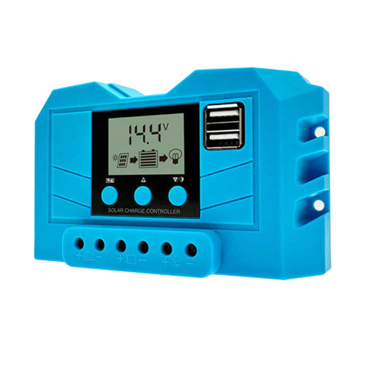 10A 20A 30A Lithium Iron LiFePO4 Battery Charger Controller Solar Light ...